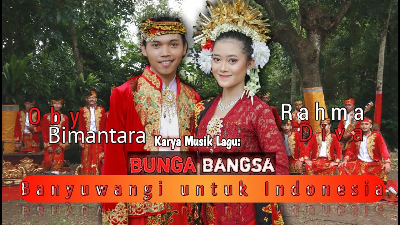 BUNGA BANGSA | BANYUWANGI untuk INDONESIA | DAMAR ART - YouTube