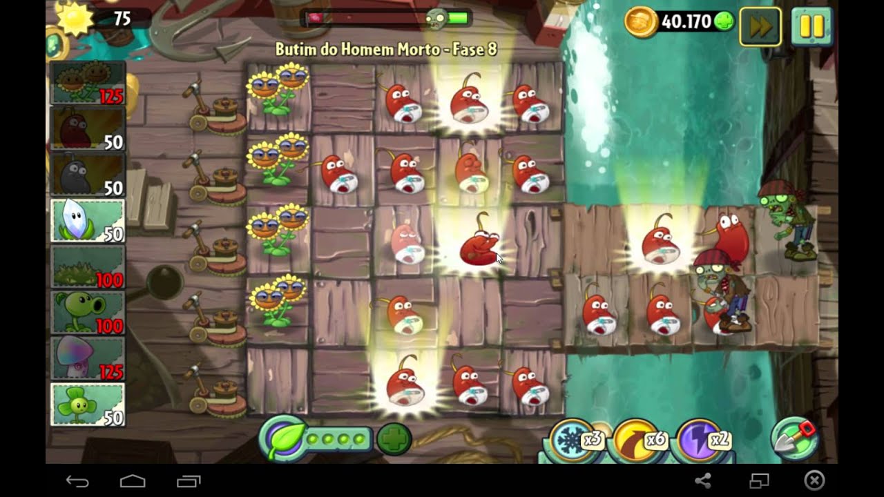 Plants vs. Zombies 2 - Having fun with boosted Chilli bean! (PC) - YouTube