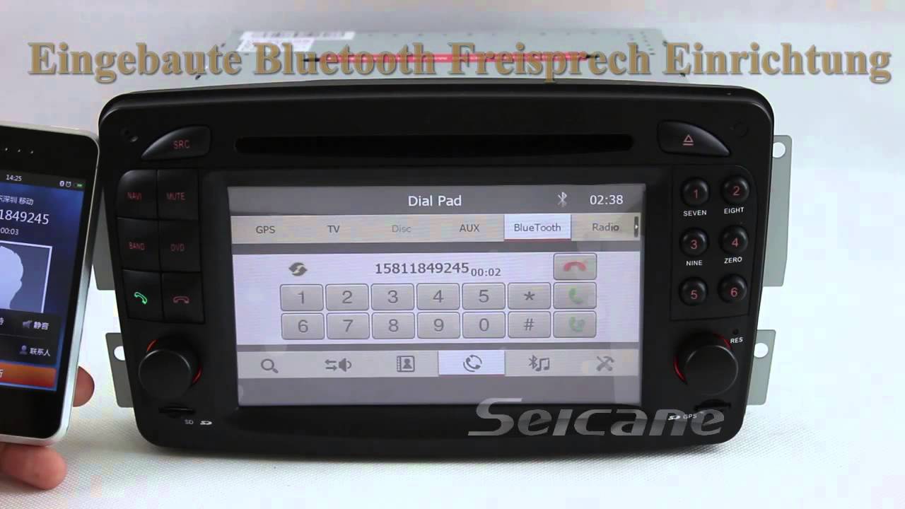 Original Mercedes W168 comand dvd player Navigation TFT LCD Touchscreen ...