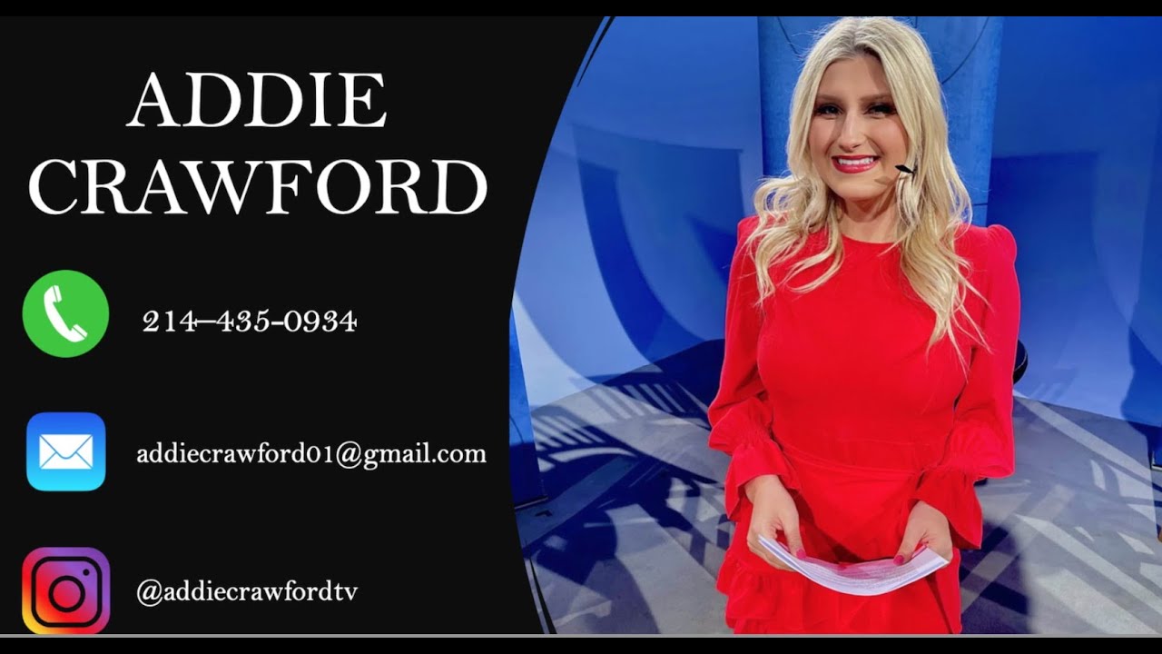 Addie Crawford Reporter/MMJ Reel - YouTube