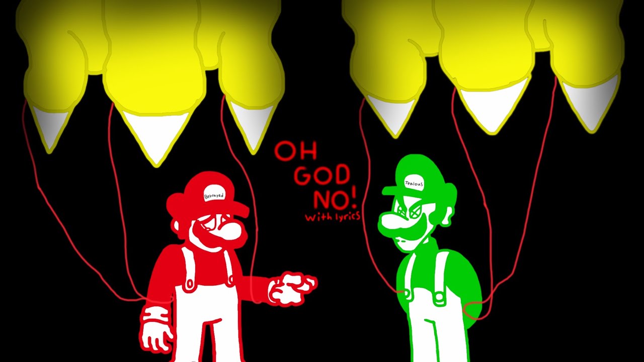 OH GOD NO with lyrics #fridaynightfunkin #fnf - YouTube