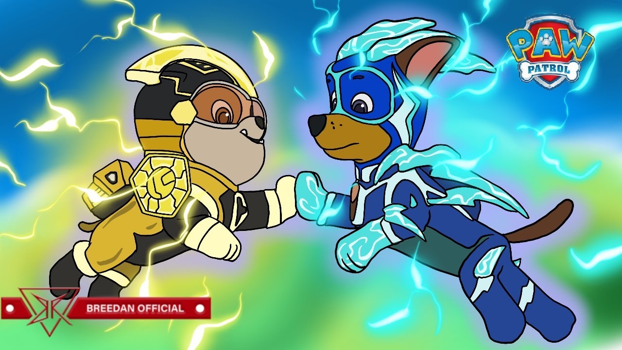 Undo Paw Patrol Chase x Rubble Fight The Battle Lightning 💞 Song 💞 ...