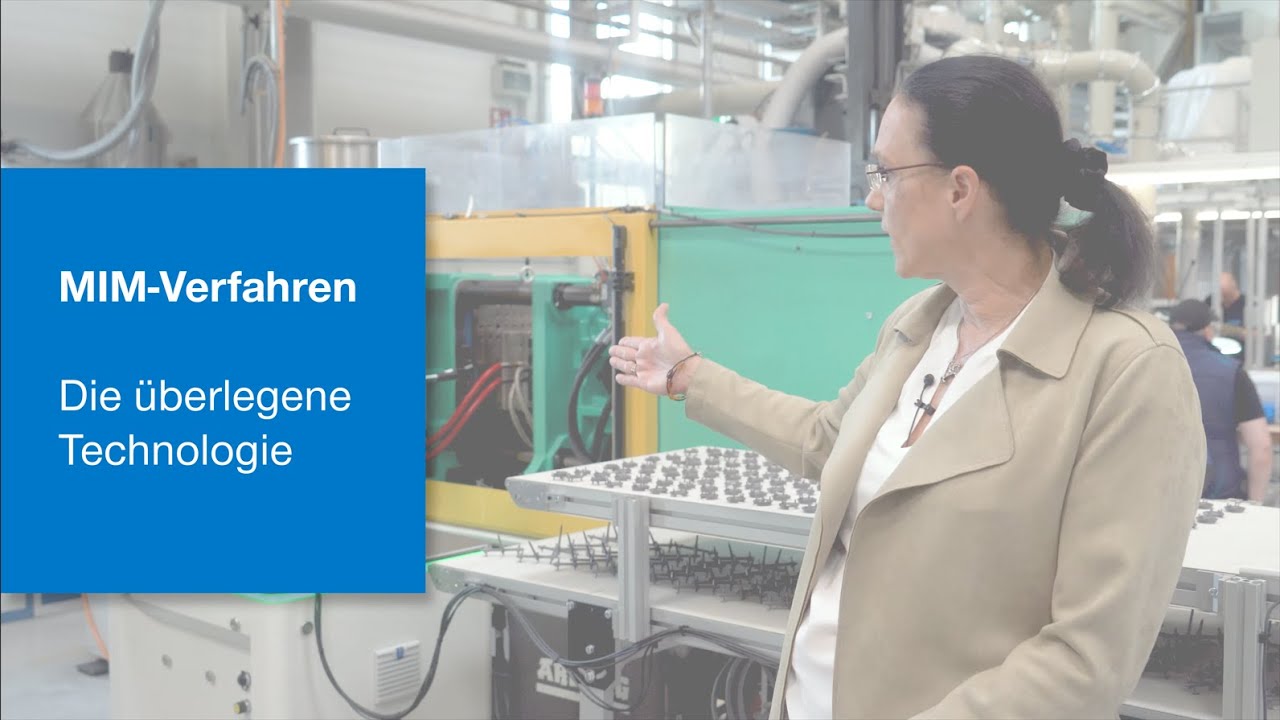 MIM-Technologie // Metal Injection Moulding - Vorteile aus zwei Welten ...