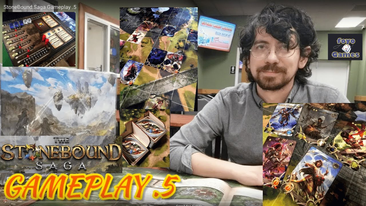 The StoneBound Saga - Gameplay .5 | Tactical Dice & Grid LCG - YouTube