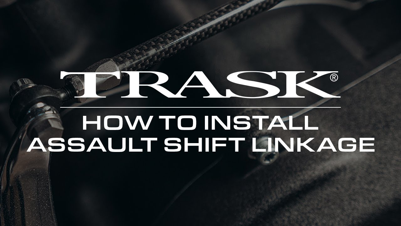 How To: Install: Trask Carbon Fiber Shift Linkage - YouTube