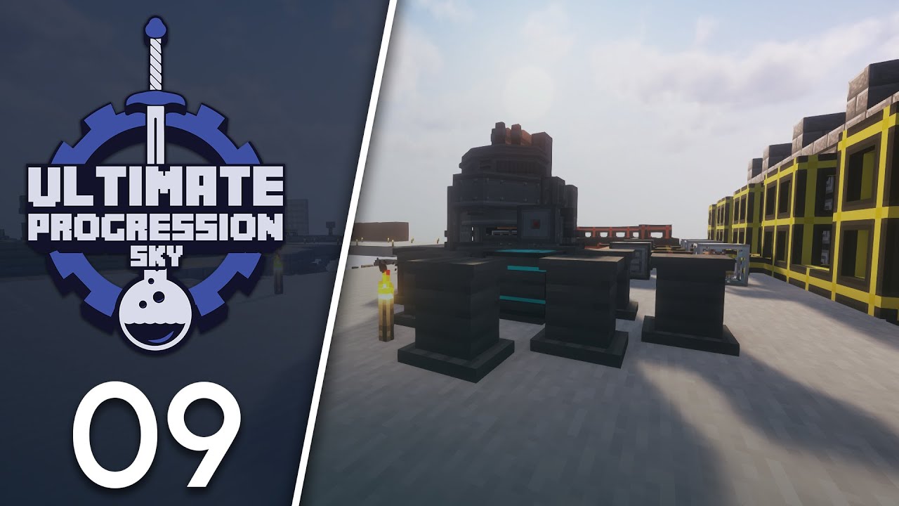 EXTENDED CRAFTING! | Ultimate Progression Sky - Bölüm 9 - YouTube
