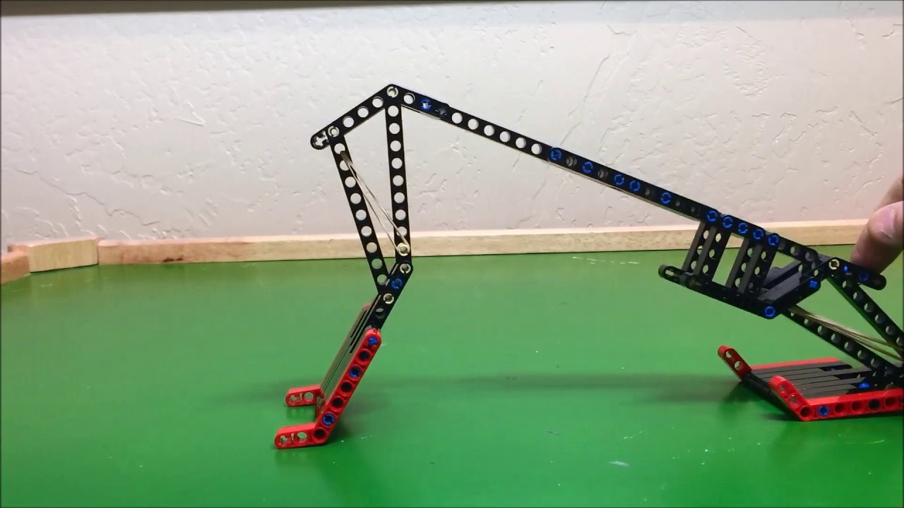 LEGO Jumpers - 4 Bar Linkage Warm Up - YouTube