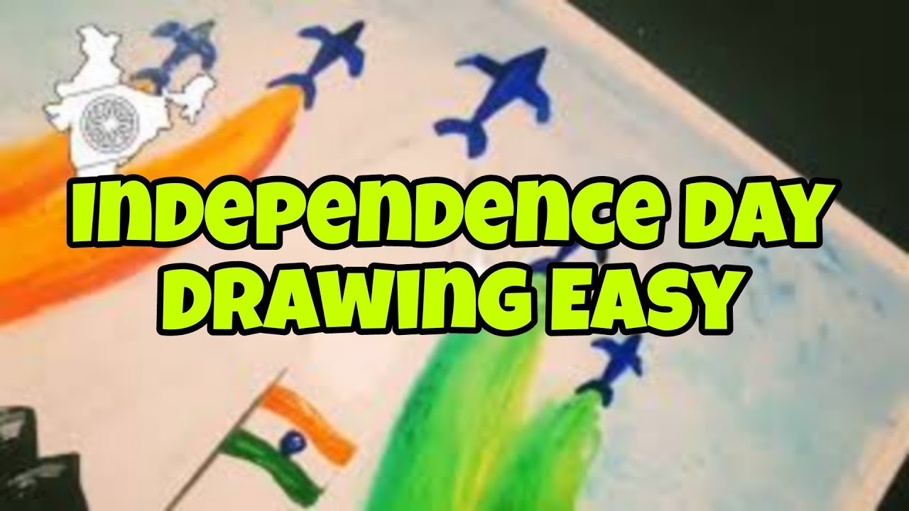 Independence Day Easy Drawing| Swatantra Divas Drawing| Art And ...