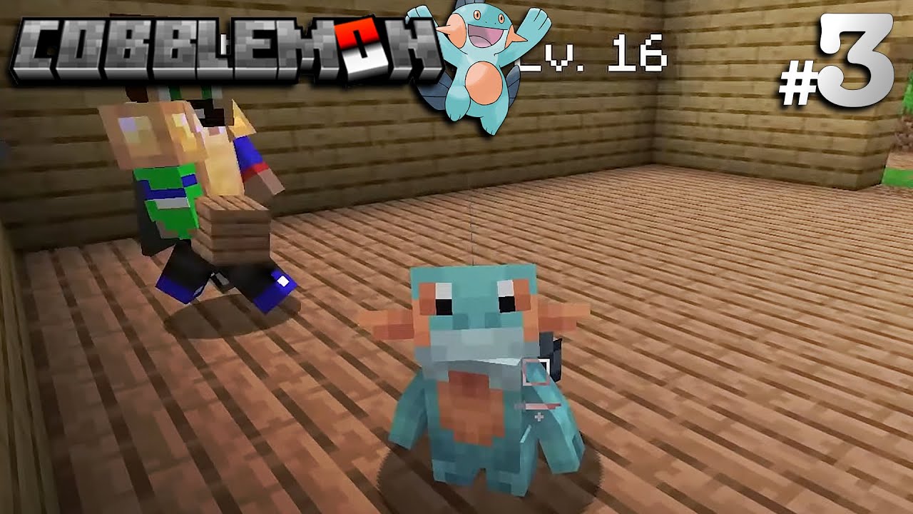 MARSHTOMP VE EVİMİZ! (Minecraft: Cobblemon Türkçe CO-OP 3. Bölüm) - YouTube