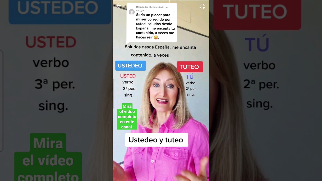 Discordancia entre ustedeo y tuteo. #ortografía #ebau #selectividad # ...