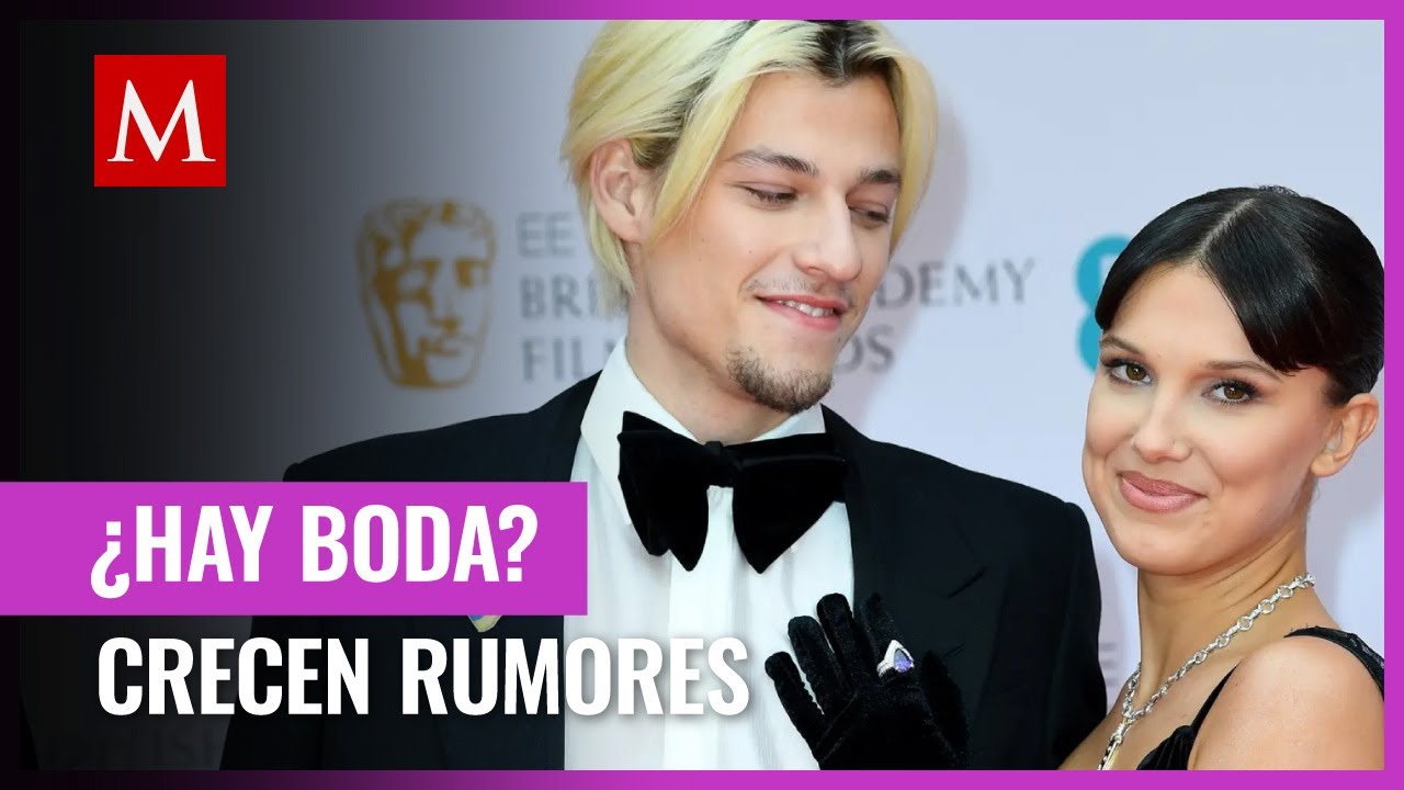 ¿Hay boda? Millie Bobby Brown PRESUME anillo que le dio el hijo de Bon ...