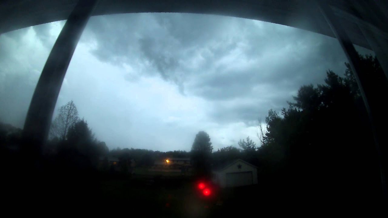 5/14/14 Former Tornado Warned Storm in Springfield Twp. Ohio (East ...