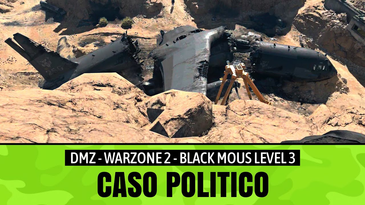 Caso Politico | DMZ | Black Mous level 3 | Warzone 2 - YouTube
