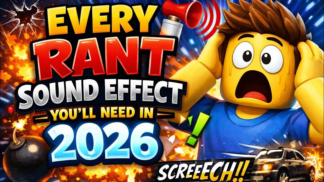 EVERY RANT SOUND EFFECT YOU'LL NEED IN 2026 - YouTube
