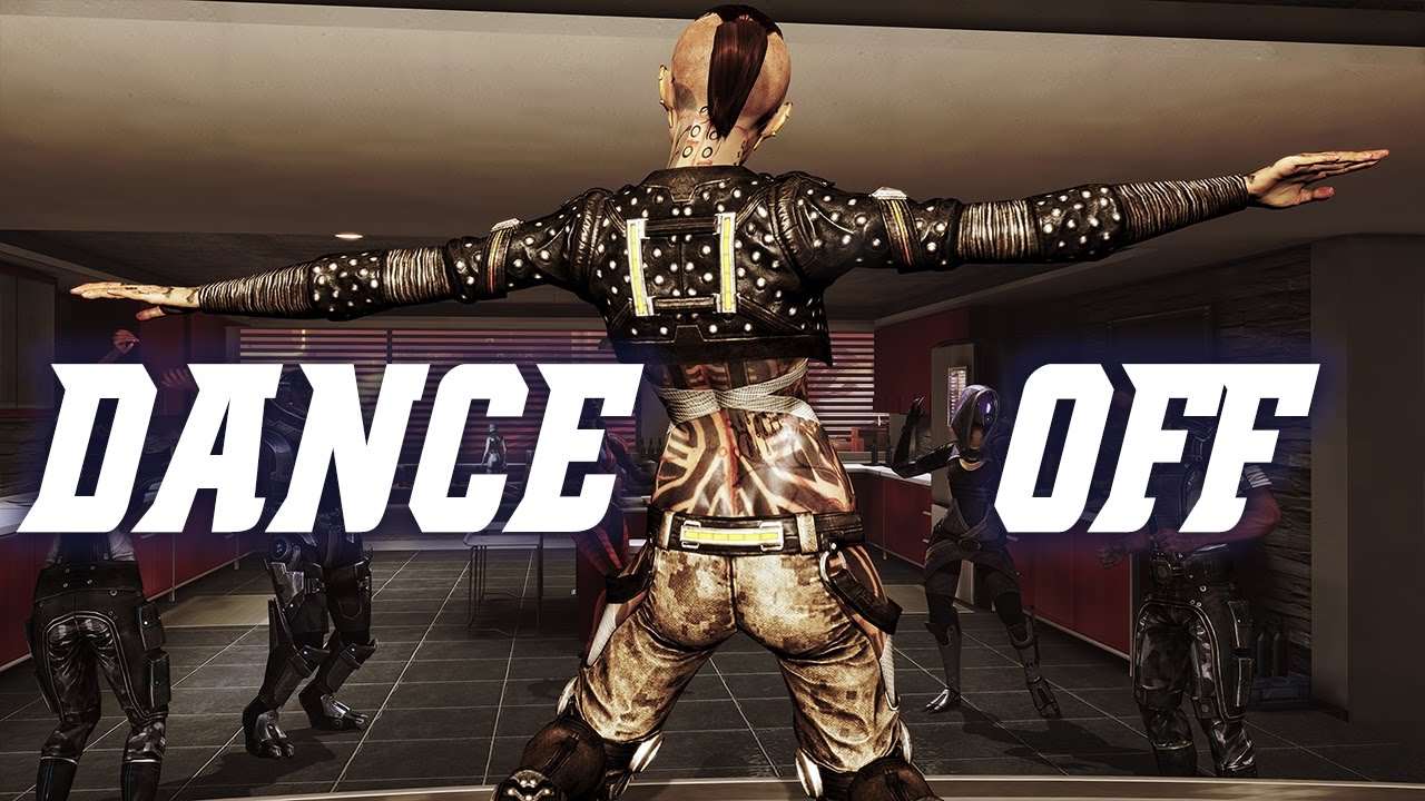 Mass Effect Andromeda: Ryder vs Shepard DANCE OFF! - YouTube