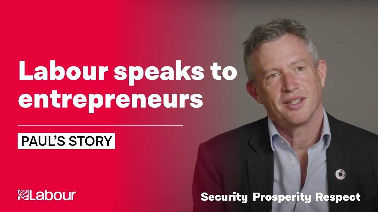 Labour speaks to entrepreneurs: Paul's story - YouTube