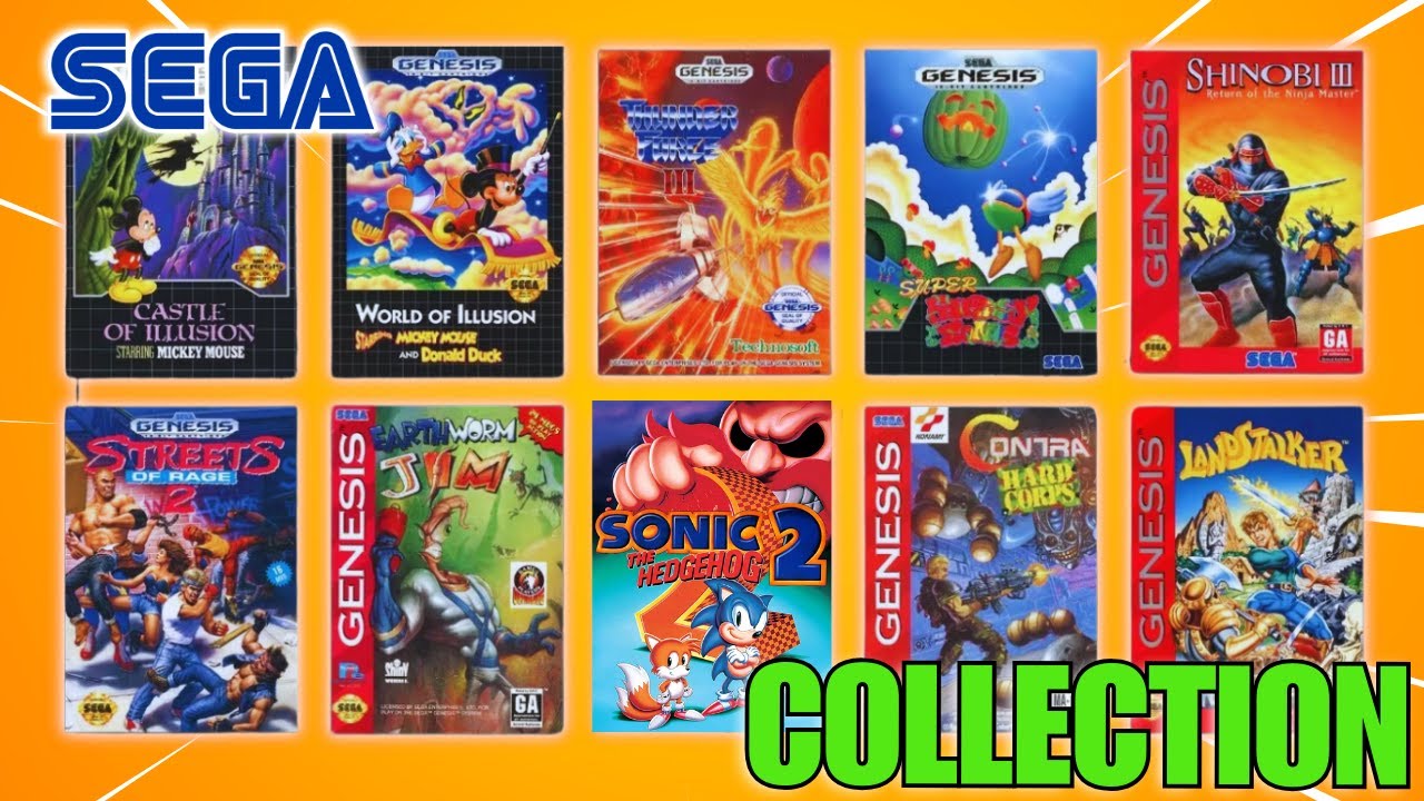 Top 20 BEST SEGA Genesis games of all time! 💎😱 - YouTube