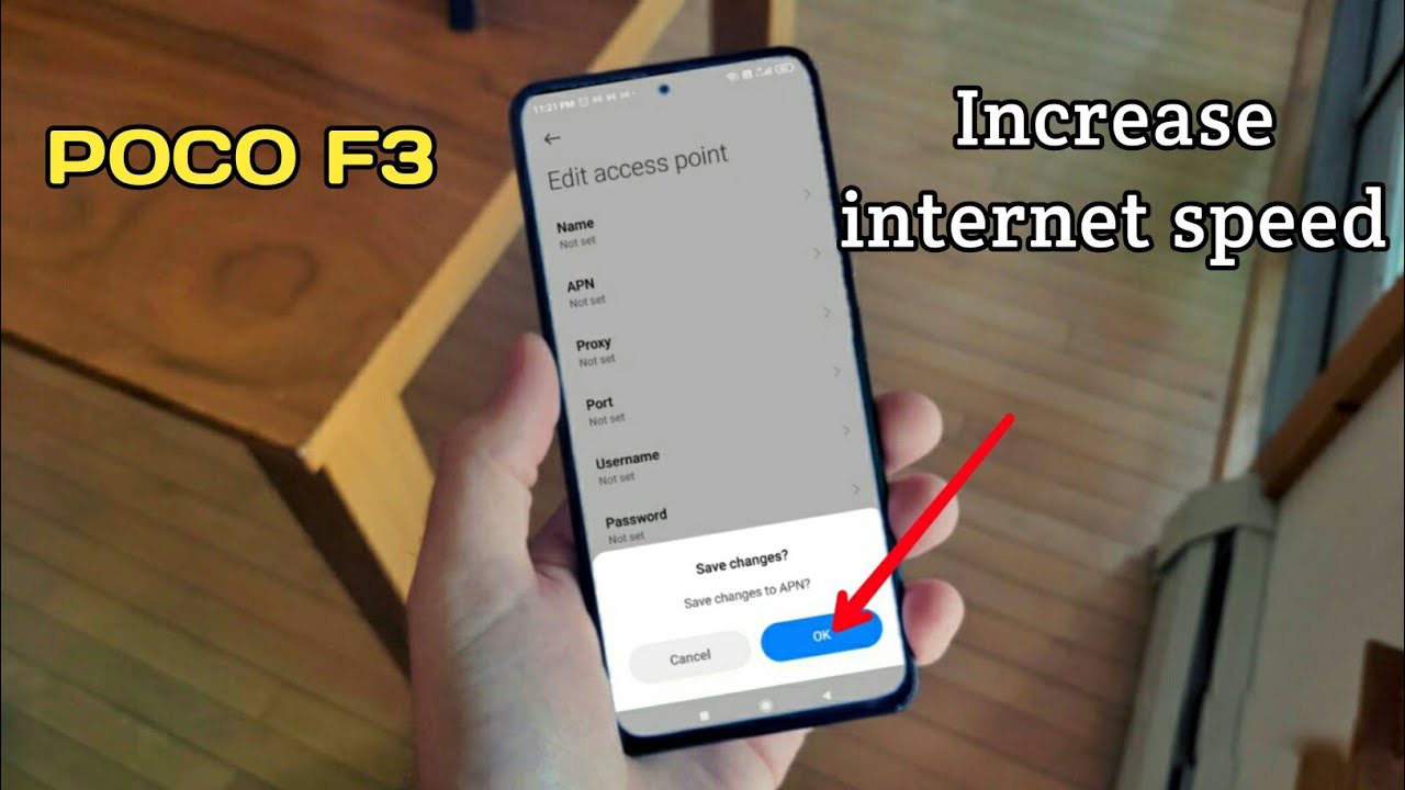 How to do APN setting increase internet speed in redmi k40 Pro poco f3 ...