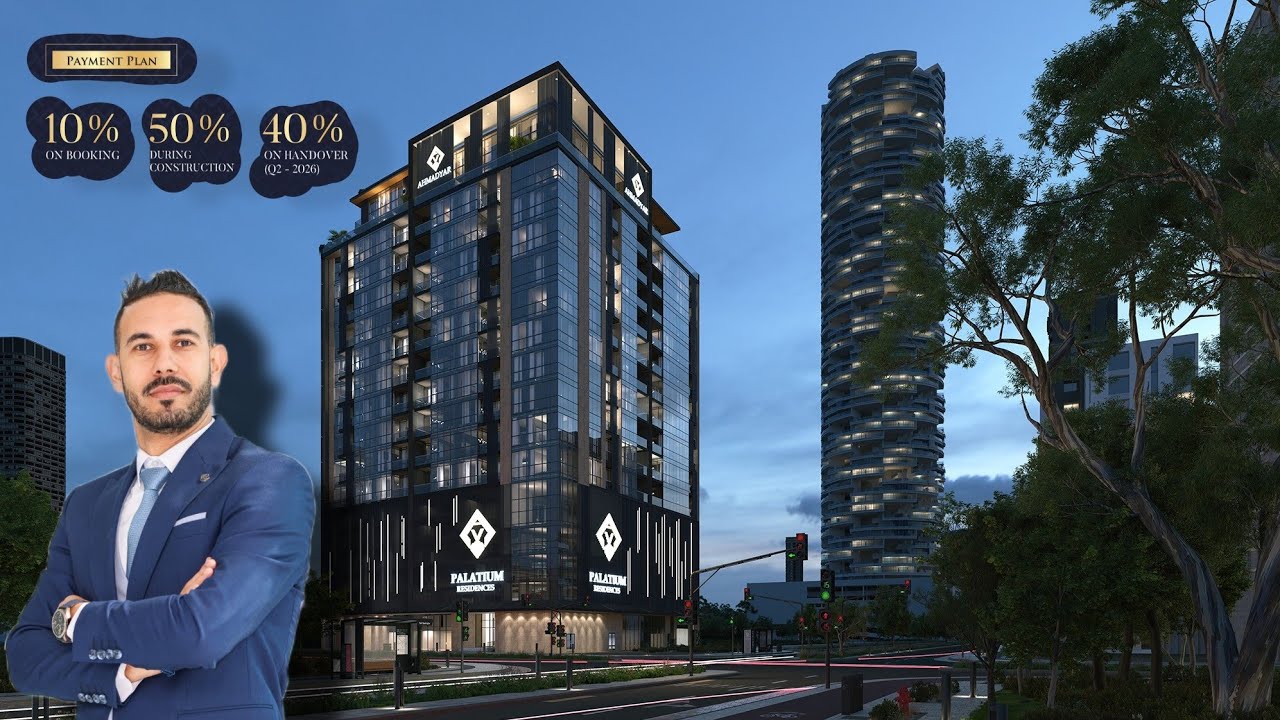 Palatium Residences at JVC, Dubai - Ahmadyar Developments | Charaf Estate - YouTube