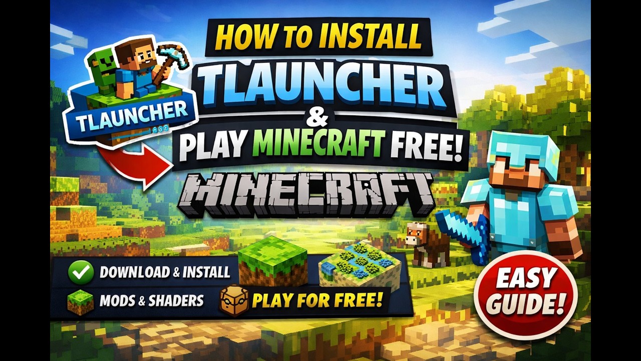 How to Download & Install TLauncher on PC (Full Guide) | Play Minecraft ...