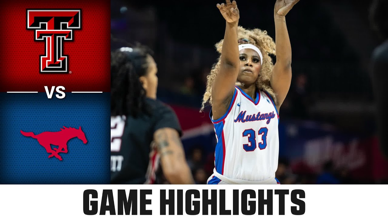 Texas Tech vs. SMU Game Highlights | 2024-25 ACC Women's Basketball ...