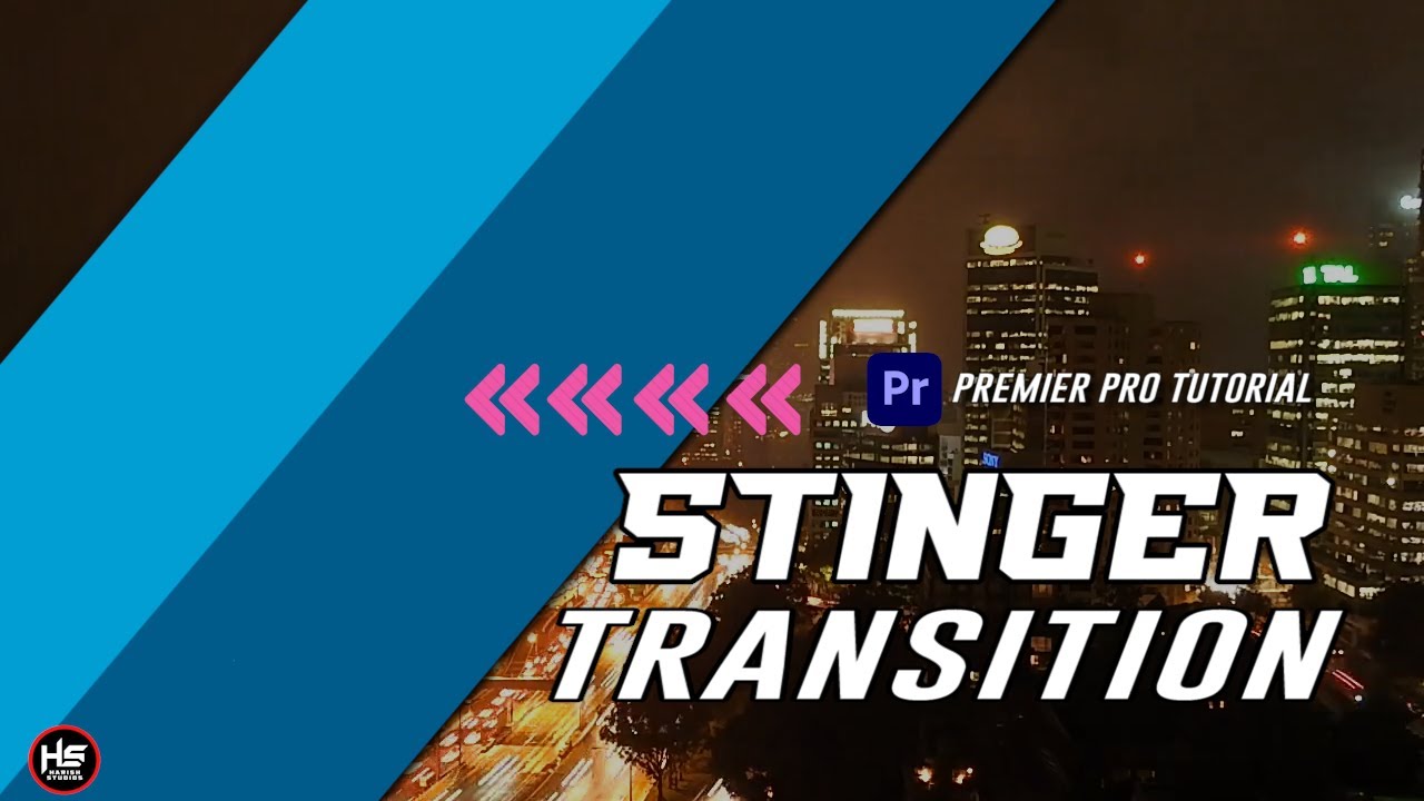 How To Make a Custom Stinger Transition for your YouTube Stream in ...