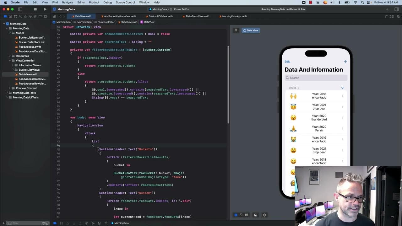 Search and Filter a List in SwiftUI - YouTube