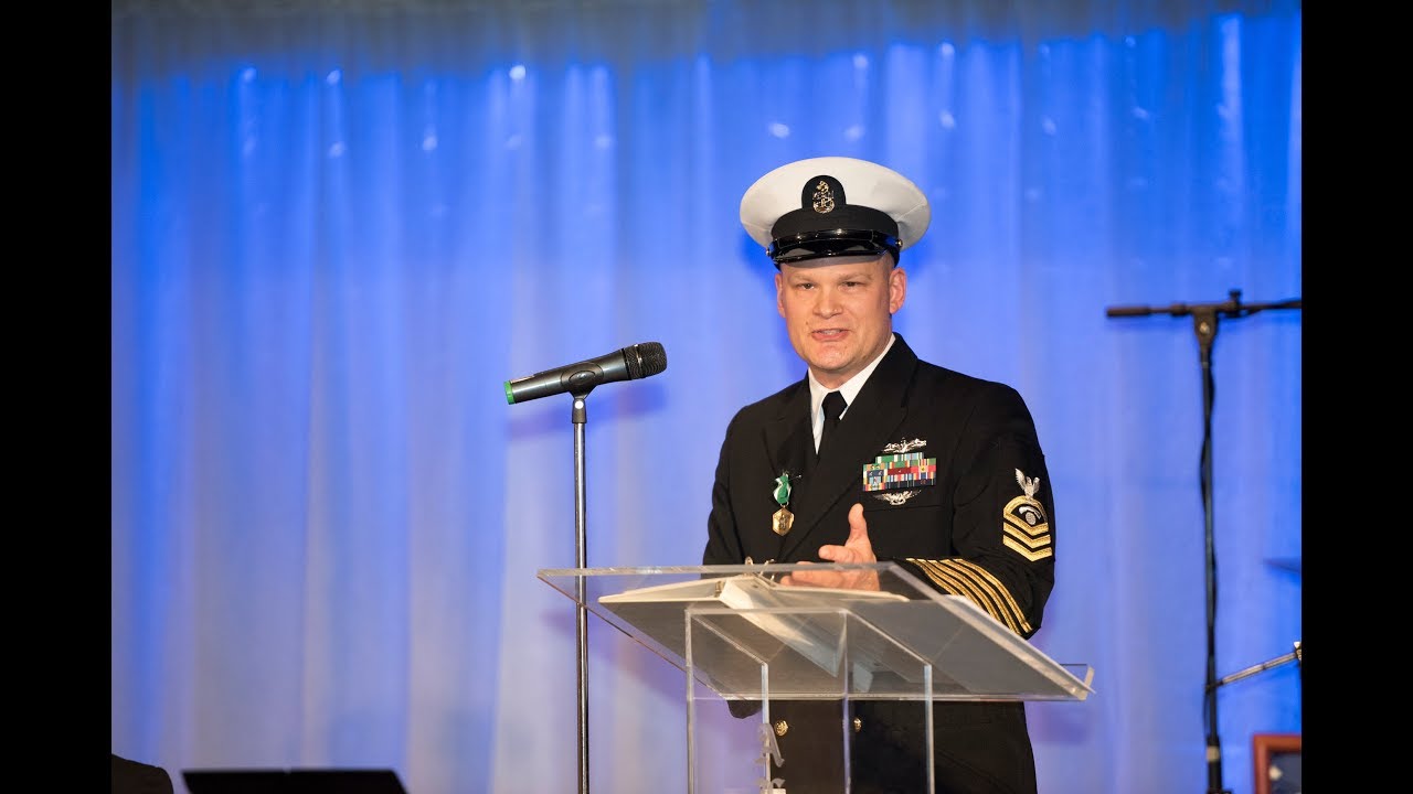 Sean Jones Retirement Ceremony from the Navy - YouTube