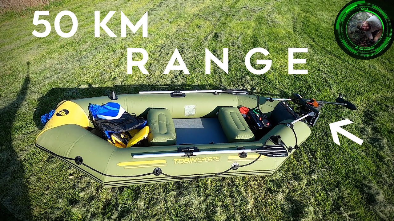 DIY Long Range Electric Raft For Raftpacking! Specs & Test Run - YouTube