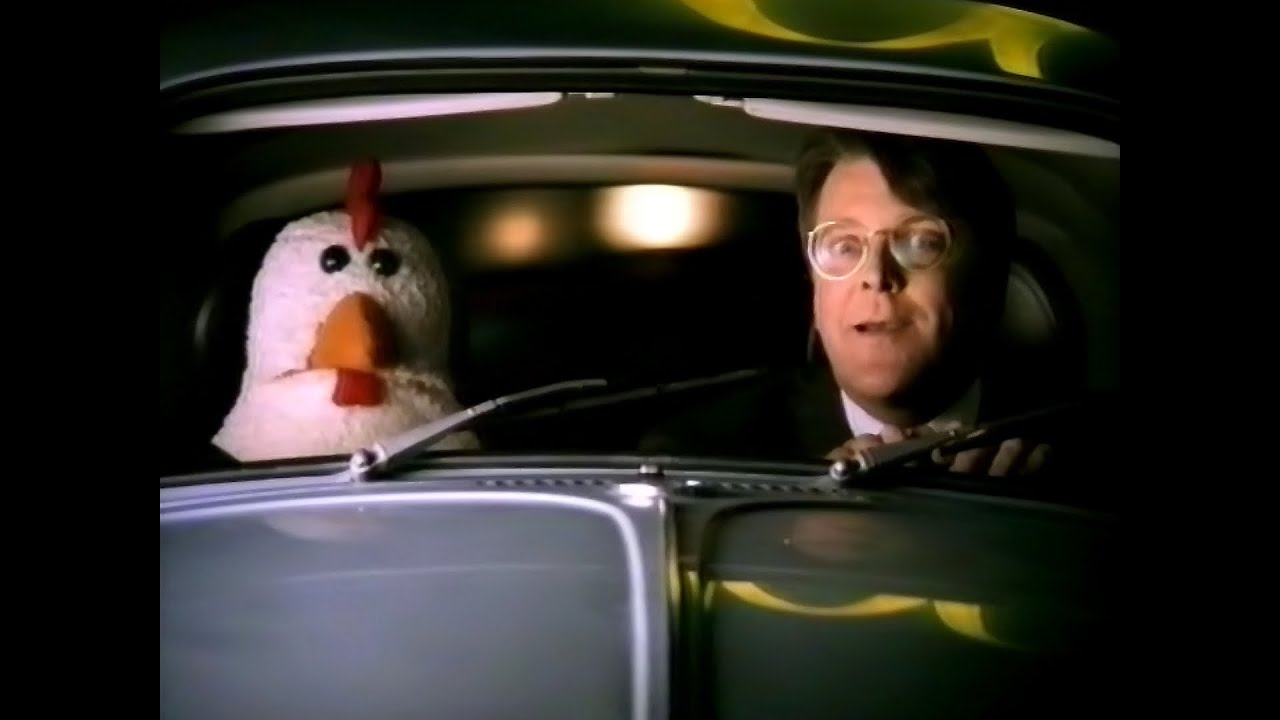 Werbung Mercedes Huhn
