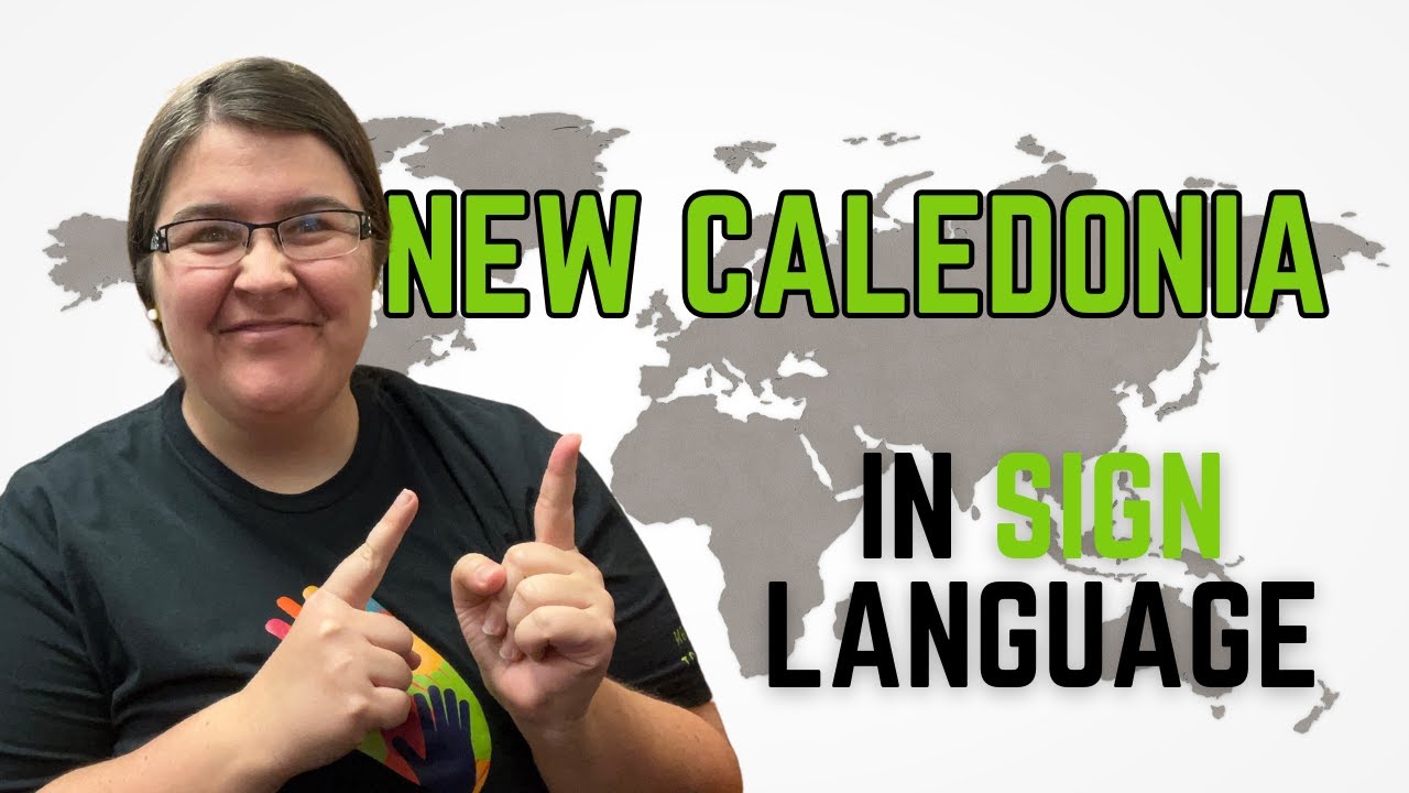 How to sign New Caledonia in New Caledonian Sign Language | Nouvelle ...
