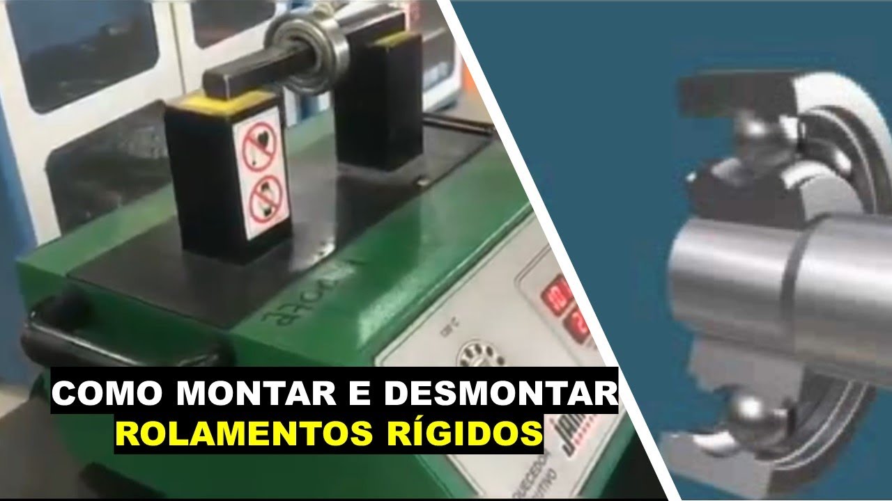 PARTE 8 - TECNOLOGIA DOS ROLAMENTOS (Como montar e desmontar rolamento ...