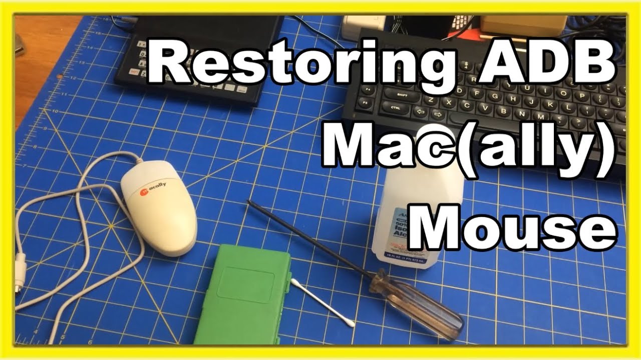 Quick Clip: Restoring a Macally Apple ADB Mouse - YouTube