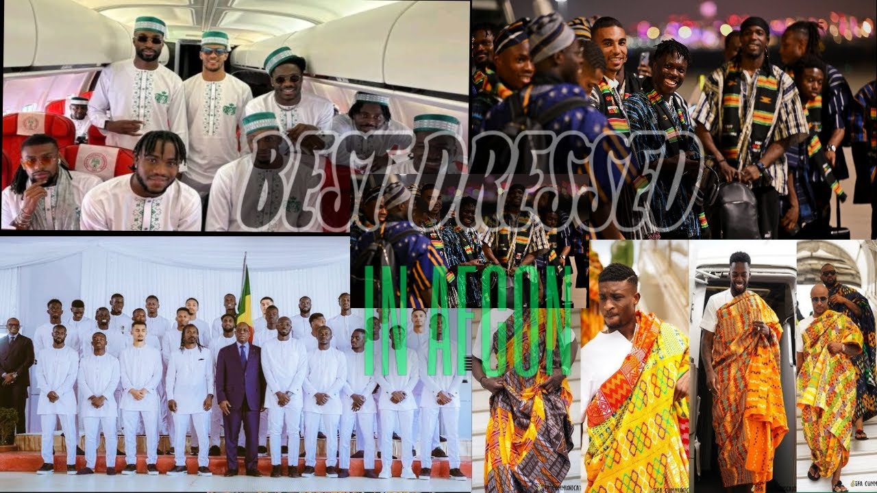 5 Best Dressed African Teams on arrival to AFCON 2023/2024 in Ivory ...
