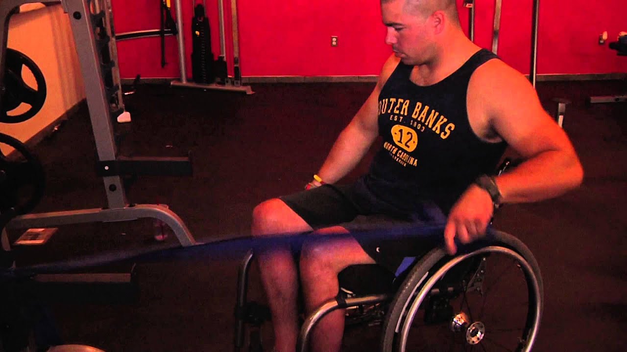 How To Do Lower Trap Exercise using Theraband - YouTube