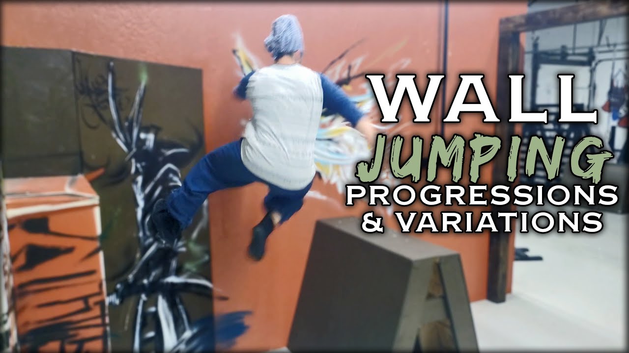 Wall Jumping Progressions | Parkour Tic Tac | Natural Movement Skill ...