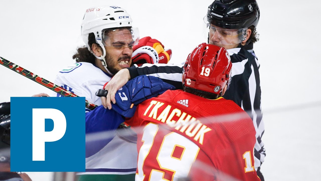 Coach Travis Green reflects on the season after 6-2 loss to Calgary ...