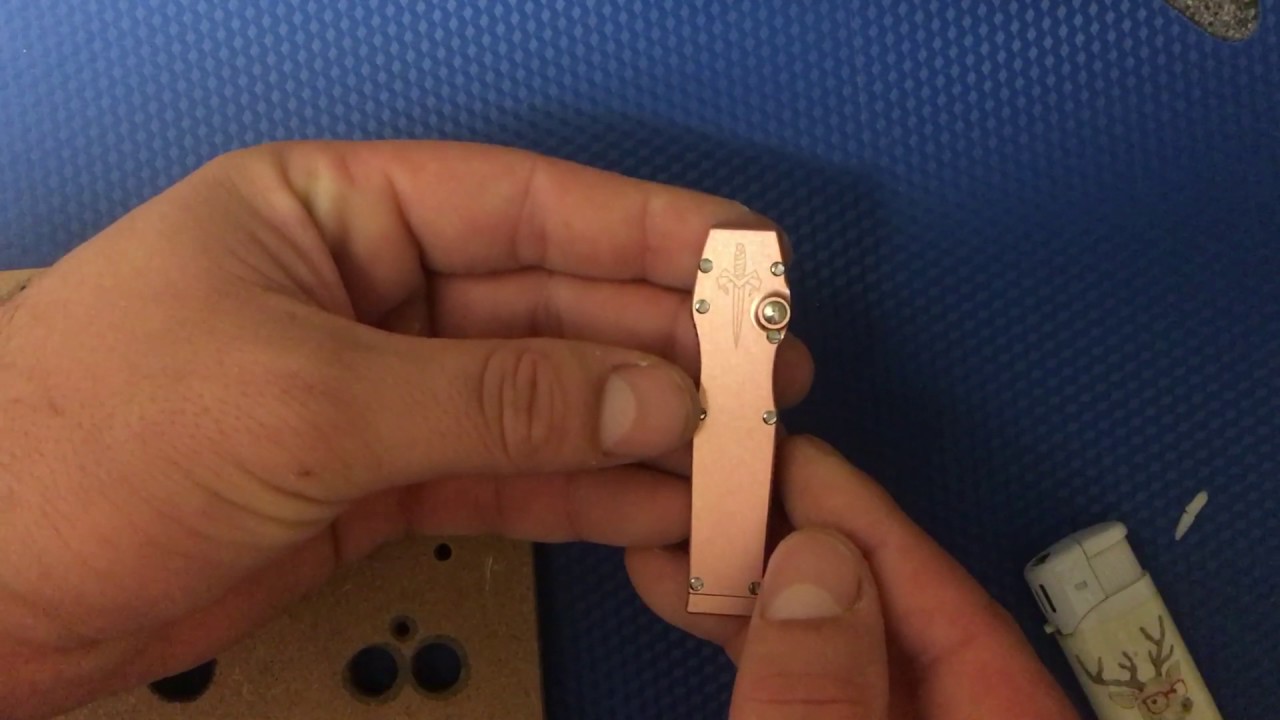 Microtech Halo 5 Mini China Clone - YouTube