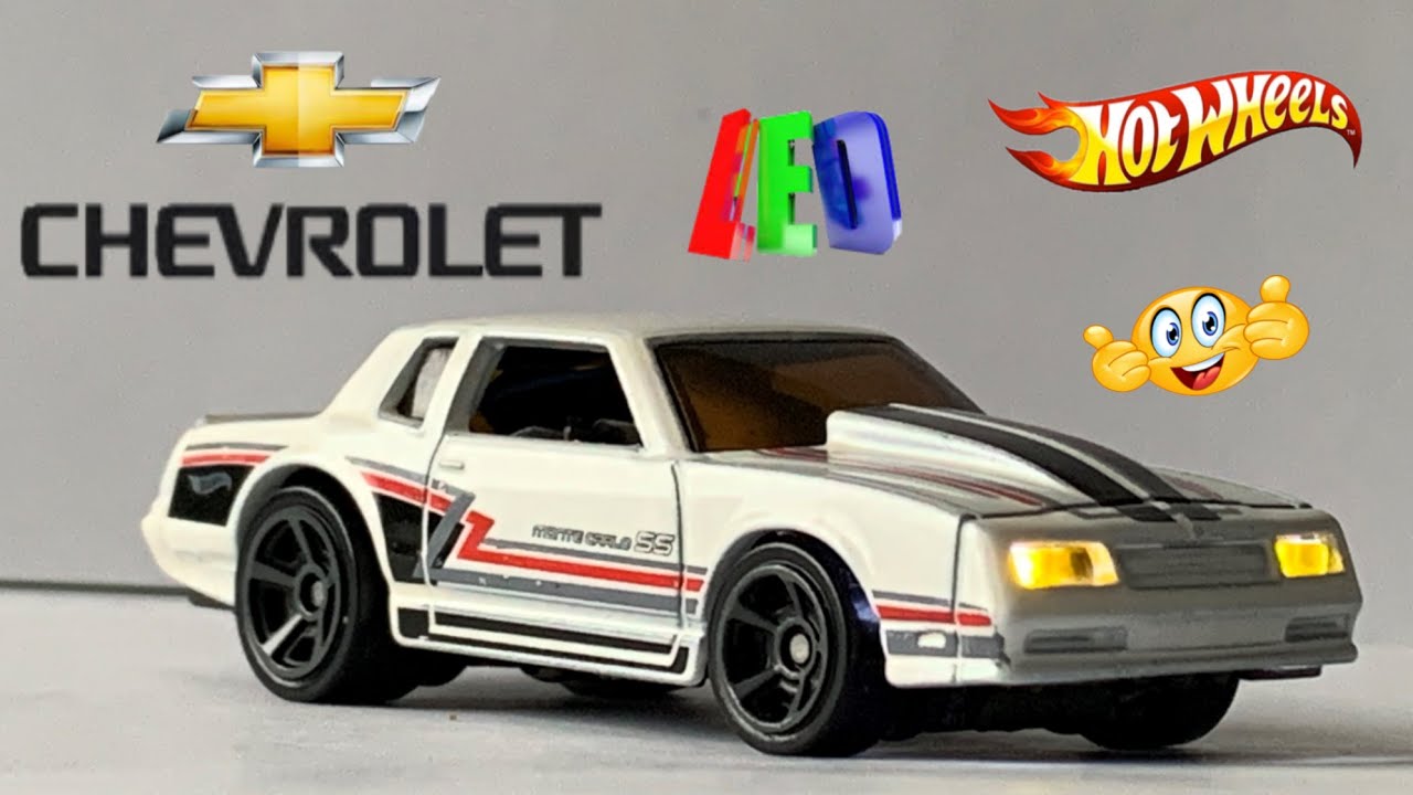 Custom Chevrolet LED , Hot wheels tuning Monte Carlo SS 1986 - YouTube
