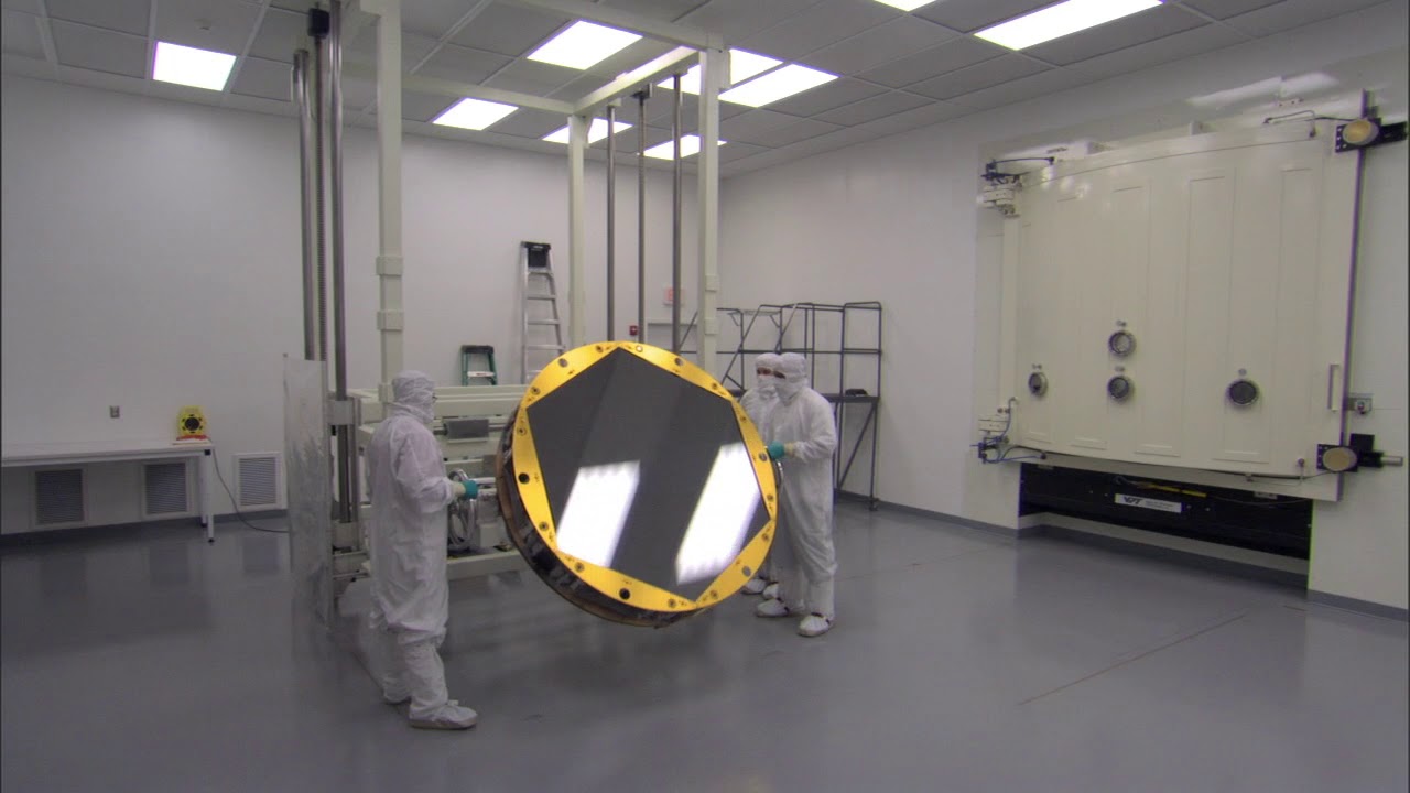 Webb Mirror Coating B-roll Footage - YouTube