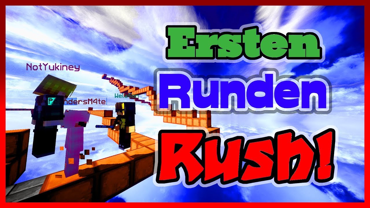 Ersten Runden Rush | Alter Schnittstyle?! | Bedwars Rewinside.TV - YouTube