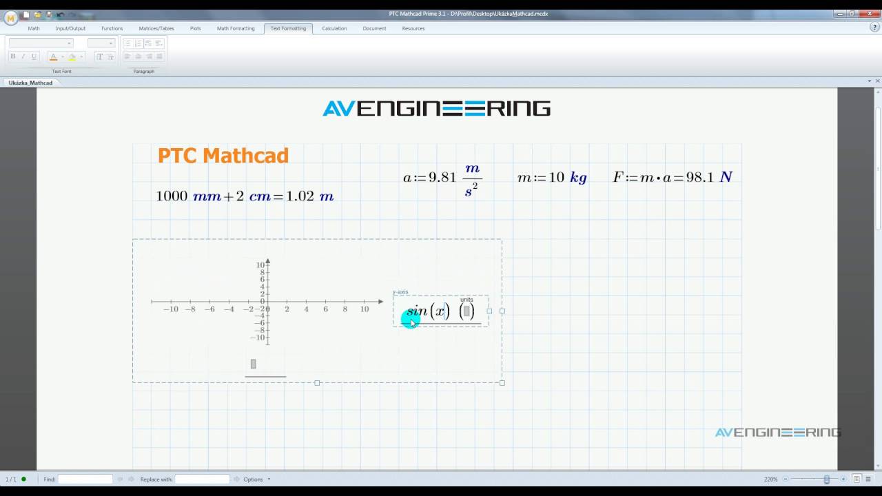 PTC Mathcad (základy) - YouTube