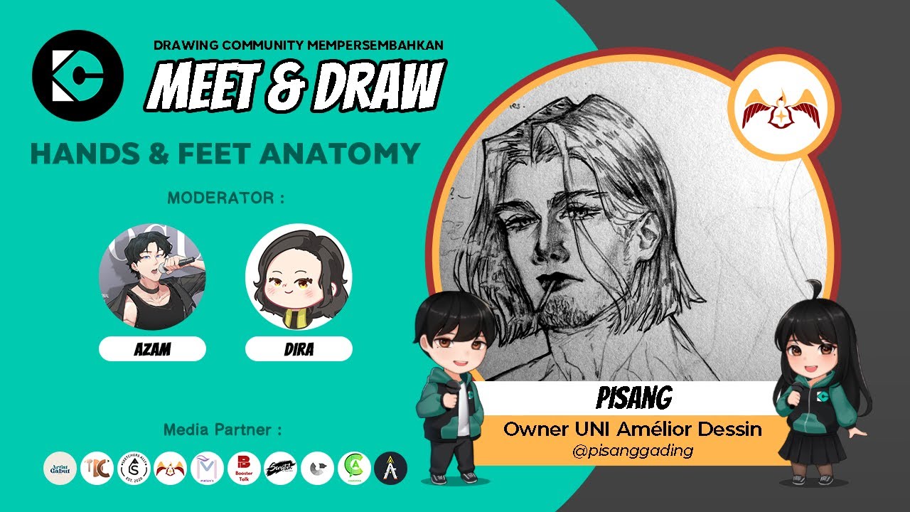 Meet & Draw Drawing Community | Hands and Feet Anatomy - YouTube