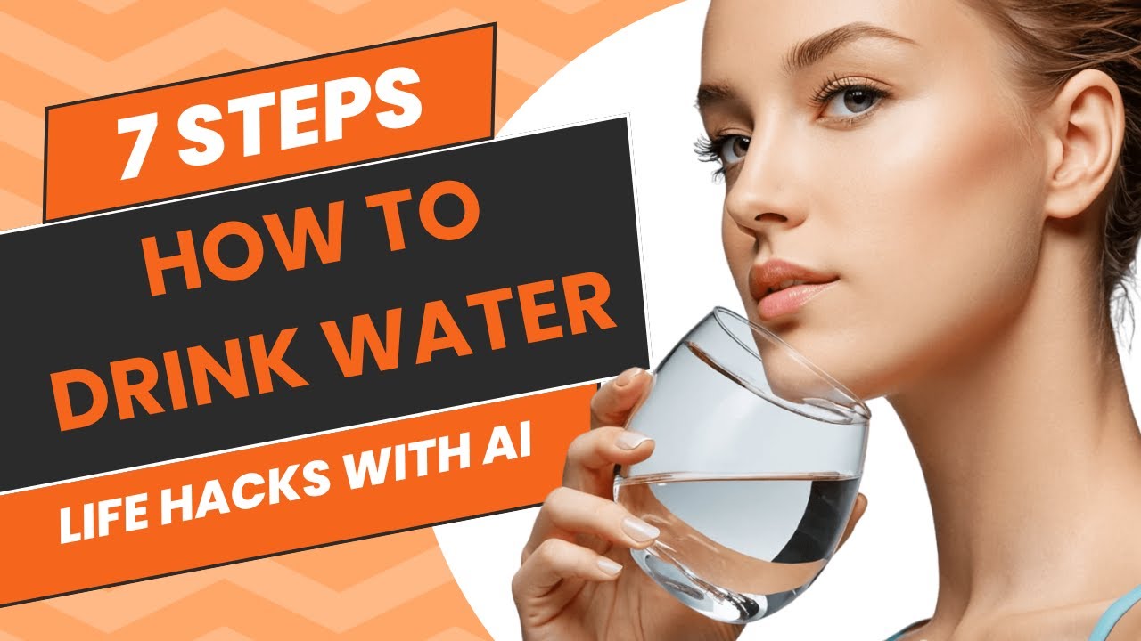 How to Drink Water: A Surprisingly Detailed Tutorial - YouTube