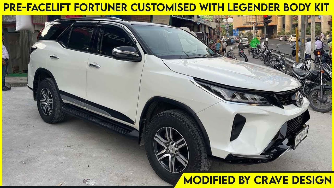Toyota Fortuner 2017 Converted Into 2021 Fortuner Legender | Legender ...