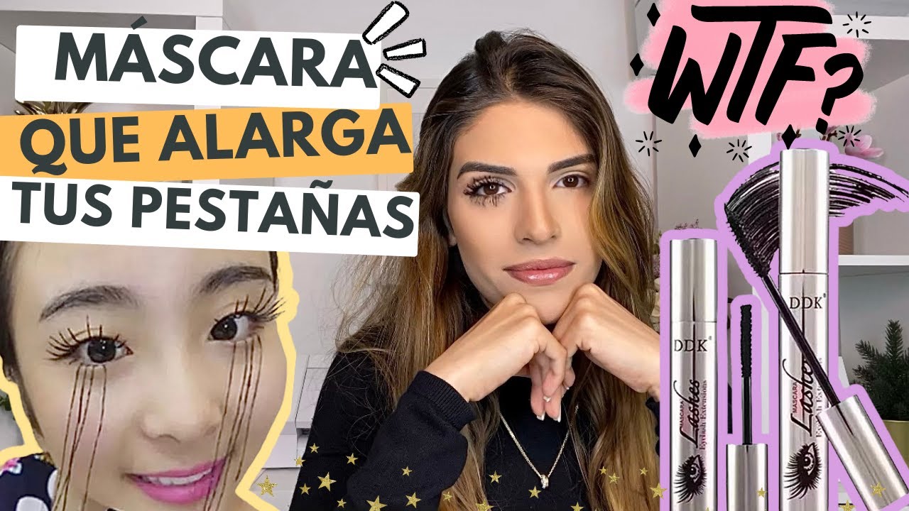 PROBANDO MASCARA VIRAL QUE ALARGA TUS PESTAÑAS - YouTube