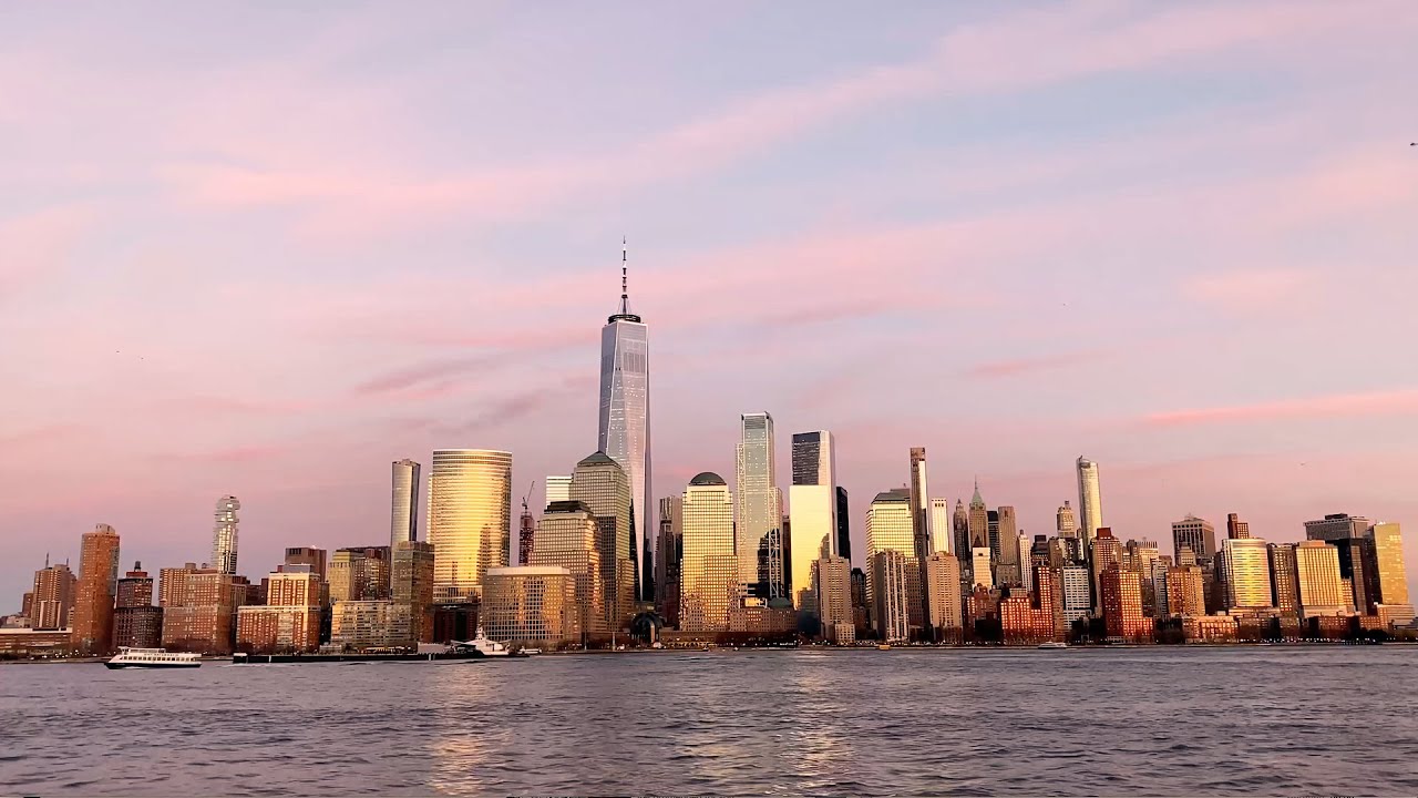 New York City's skyline after the 9/11 【iPhone 11 Pro, 4K】 - YouTube