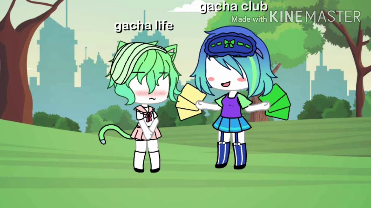 gacha life x gacha club 💔 + ️ - YouTube
