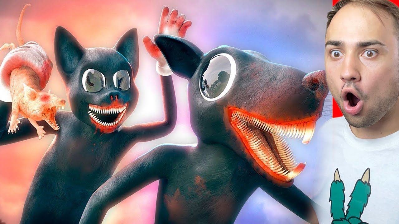 CARTOON CAT vs CARTOON RAT IN VIATA REALA! - YouTube