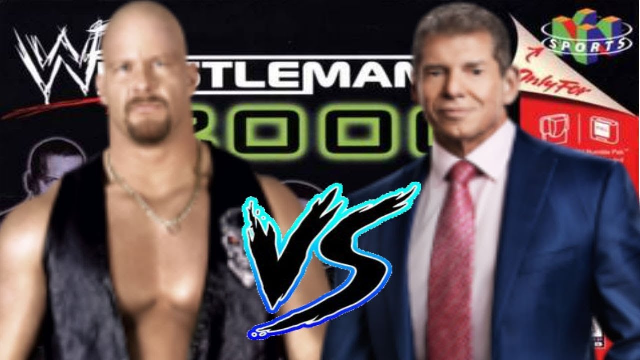 WWF Wrestlemania 2000 Stone Cold Steve Austin vs Vince Mcmahon (Cage ...
